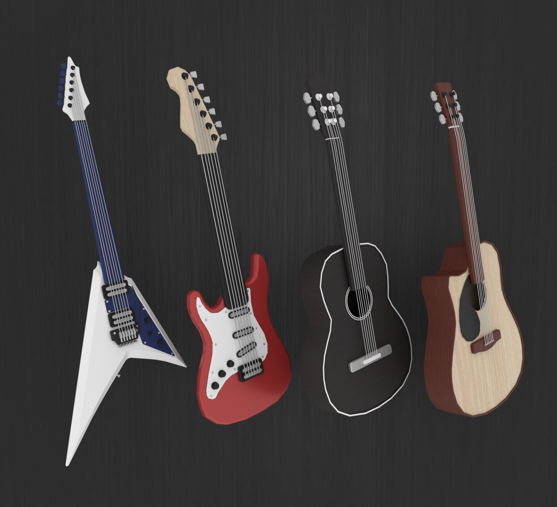 ArtStation - Guitar Collection | Resources