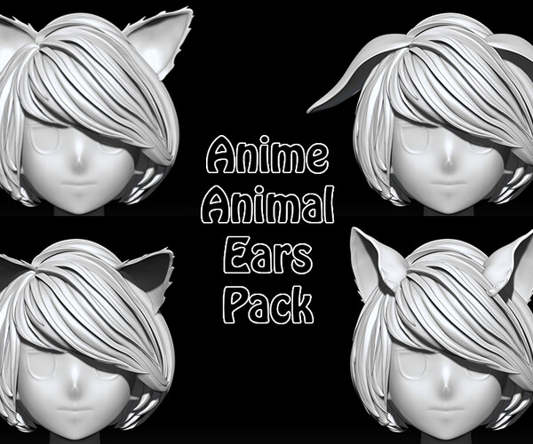 ArtStation - Anime Ear Pack | Resources