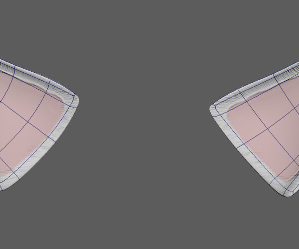 ArtStation - Low-poly Anime Ears | Resources