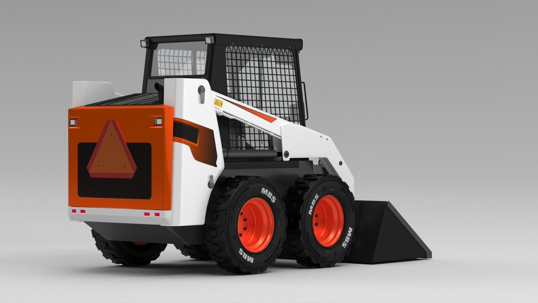 ArtStation - Bobcat and Caterpillar loaders 3D model | Game Assets