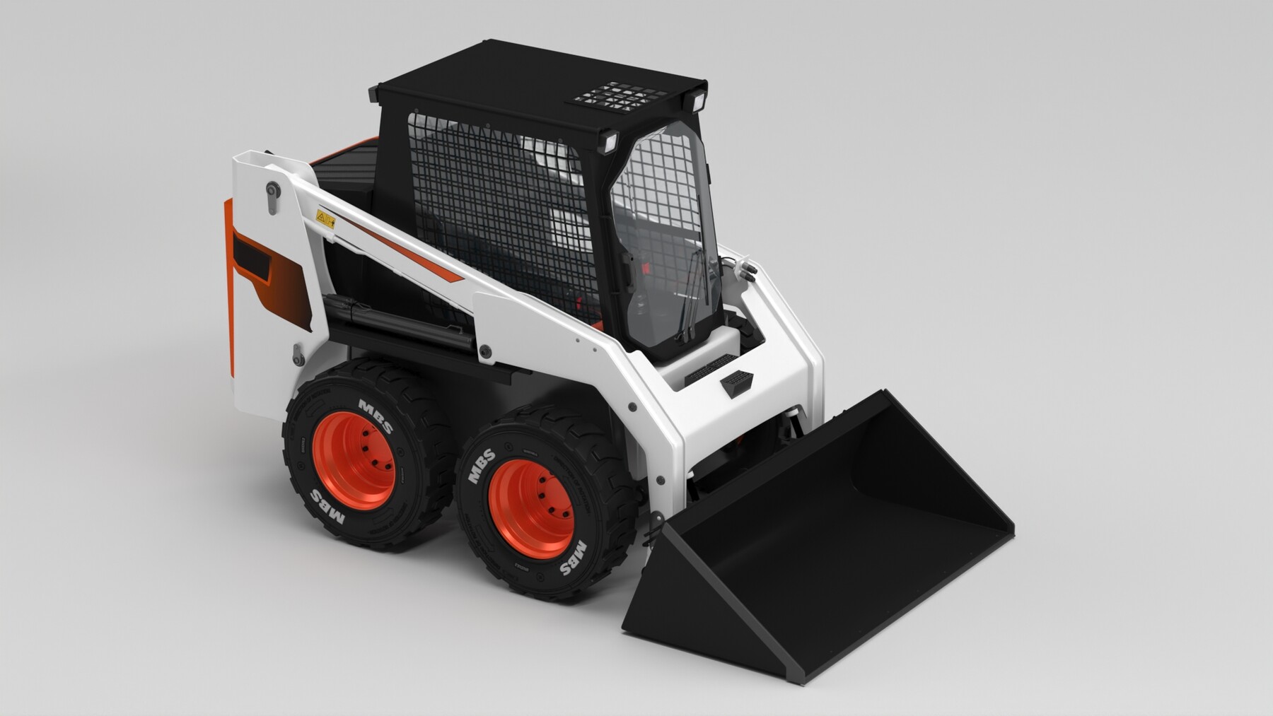 ArtStation - Bobcat and Caterpillar loaders 3D model | Game Assets
