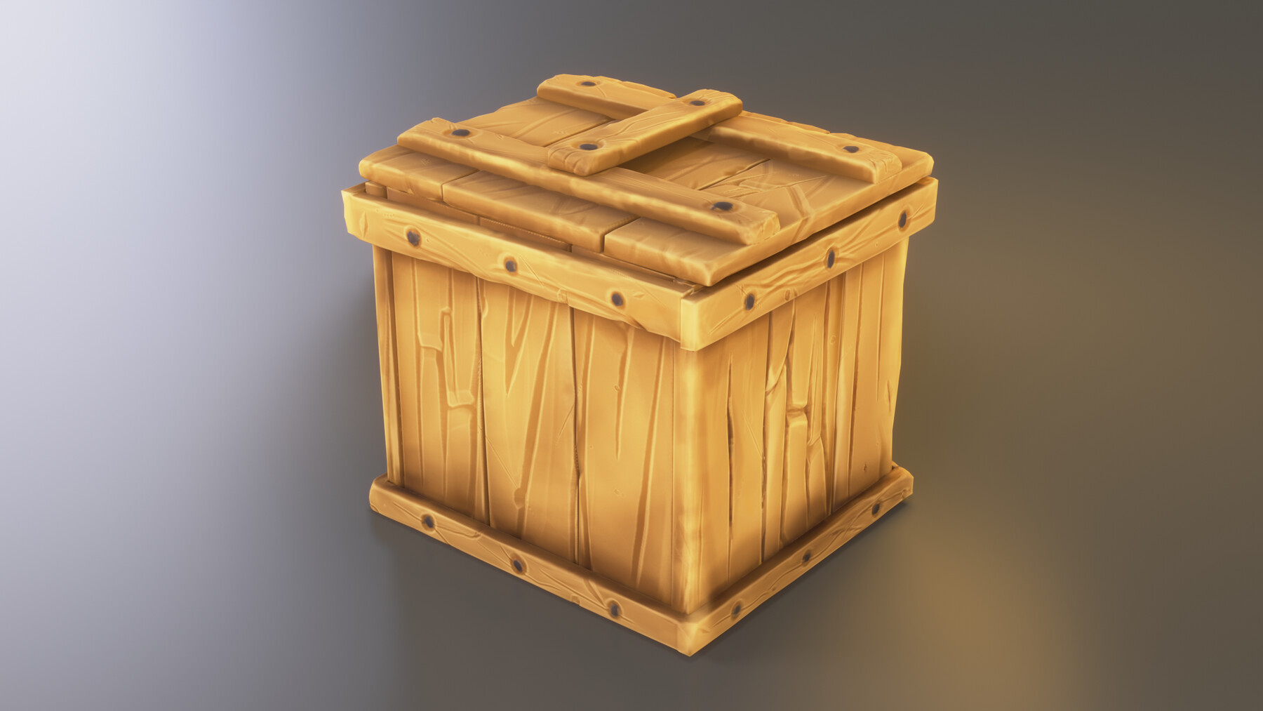 ArtStation - The Box Stylized | Game Assets