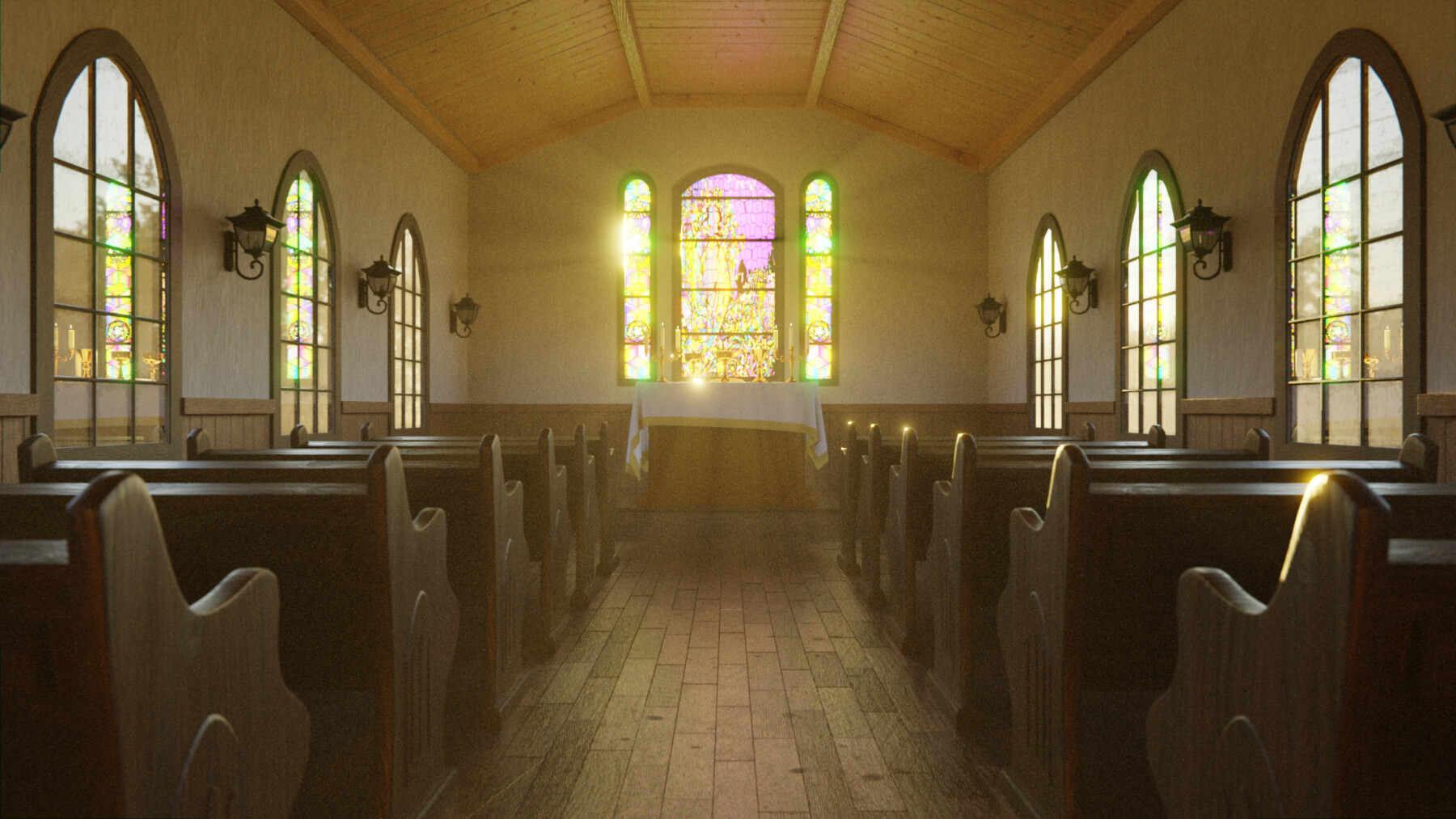 ArtStation - Church Interior | Resources