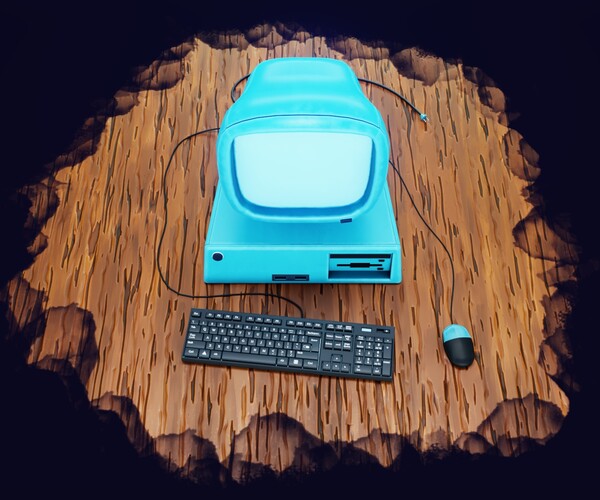 ArtStation - Stylized Computer | Game Assets