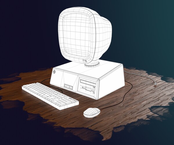 ArtStation - Stylized Computer | Game Assets