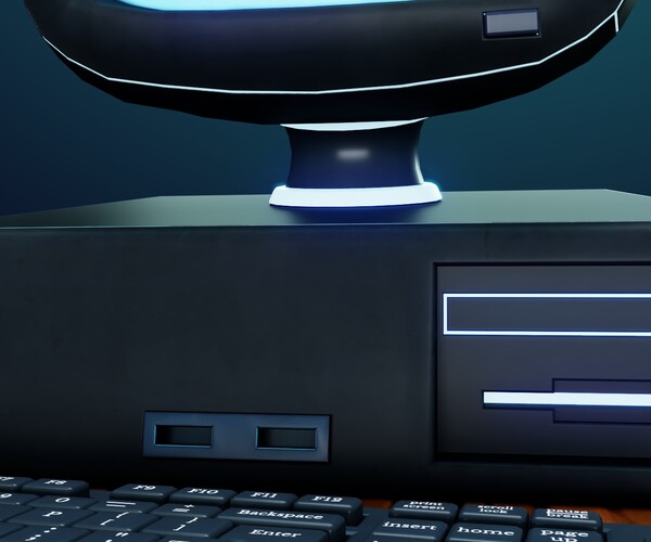 ArtStation - Stylized Computer | Game Assets