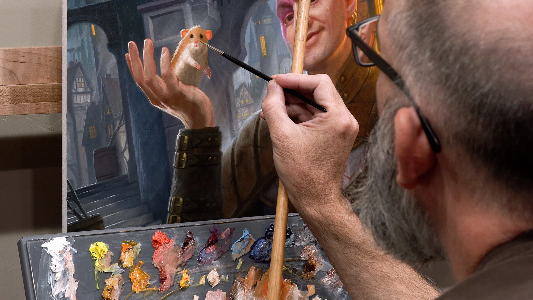 ArtStation - Minsc and Boo - Painting a Magic: the Gathering Card ...