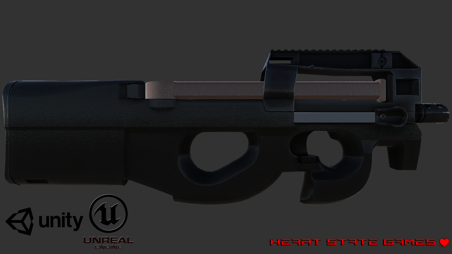 ArtStation - FPS Gun 4K - Smg 2 | Game Assets