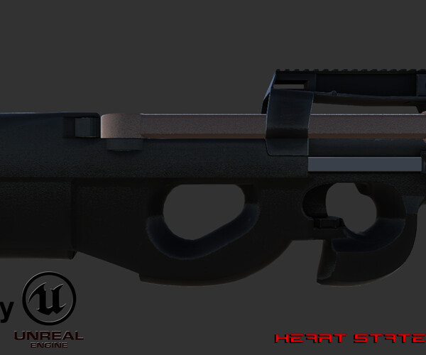 ArtStation - FPS Gun 4K - Smg 2 | Game Assets
