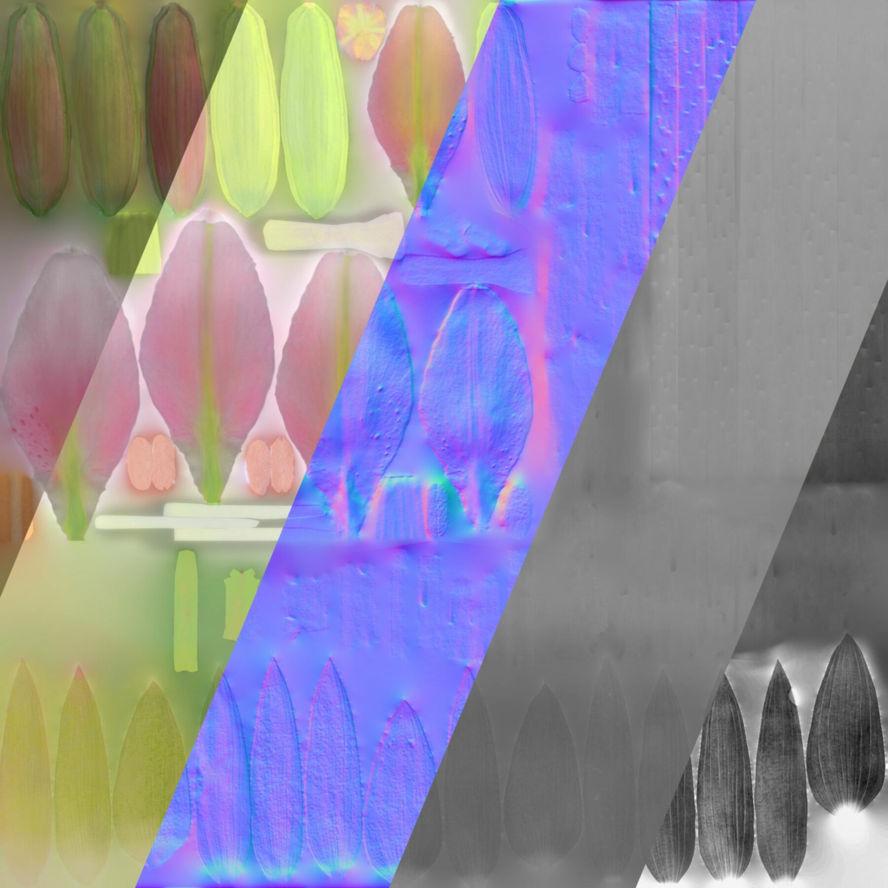 ArtStation - 3D Flower | Lily Flower | Game Assets