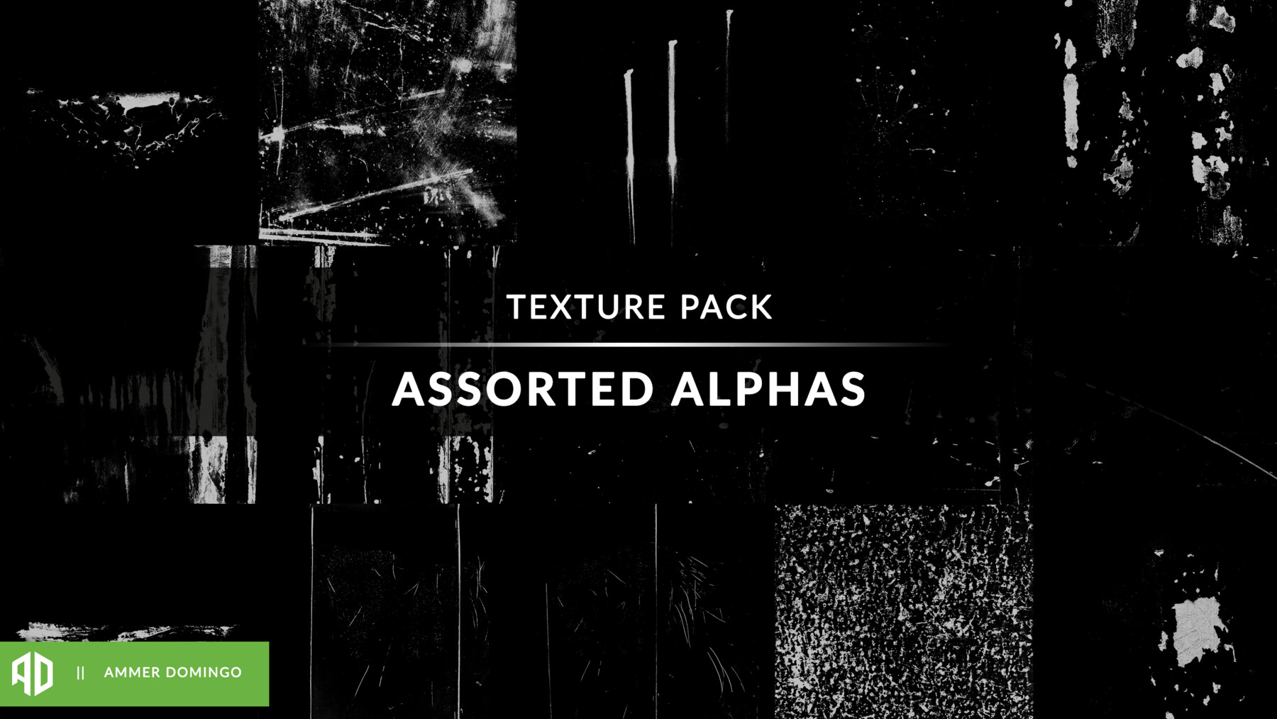 ArtStation - 27 Assorted Alphas | Brushes
