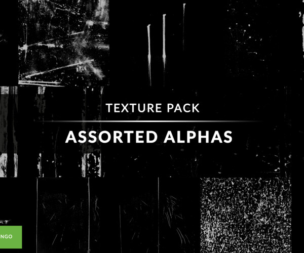ArtStation - 27 Assorted Alphas | Brushes