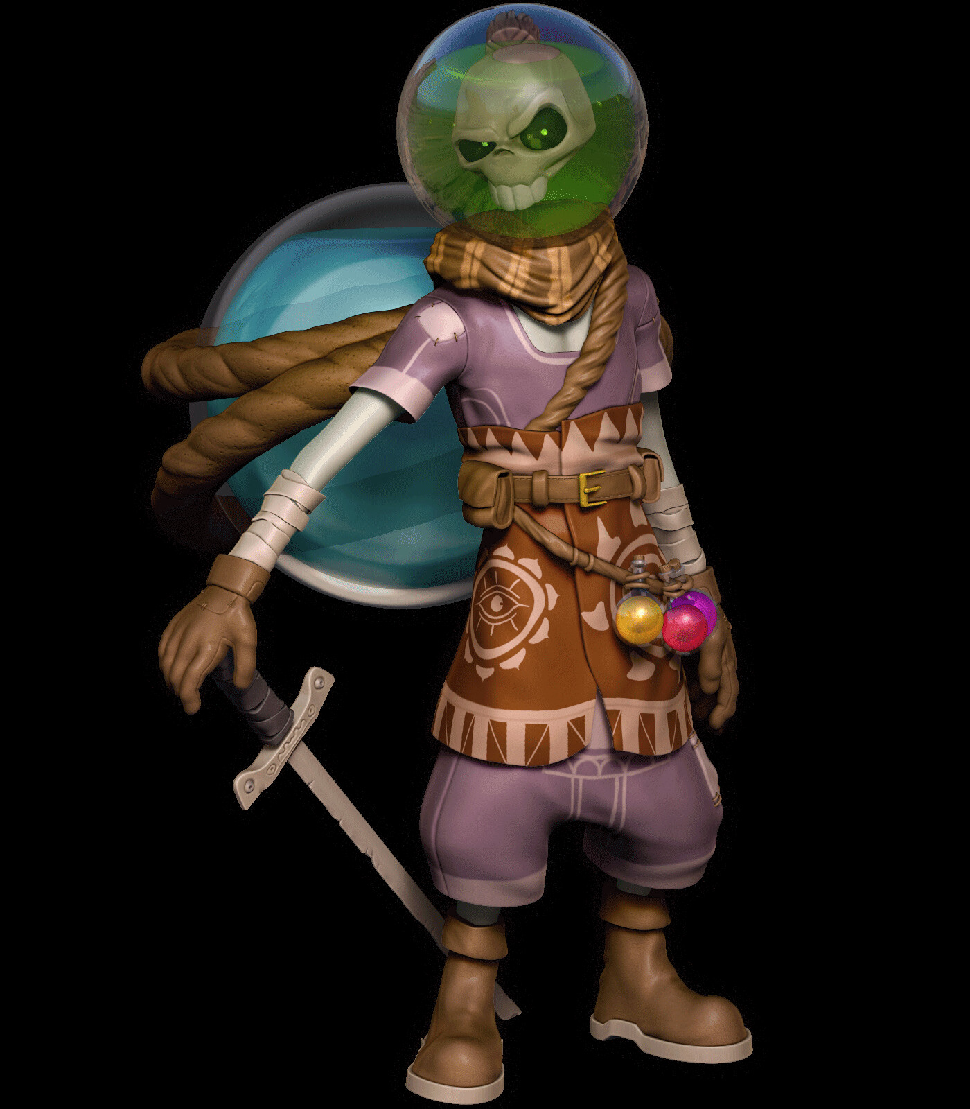 ArtStation - skull man | Resources