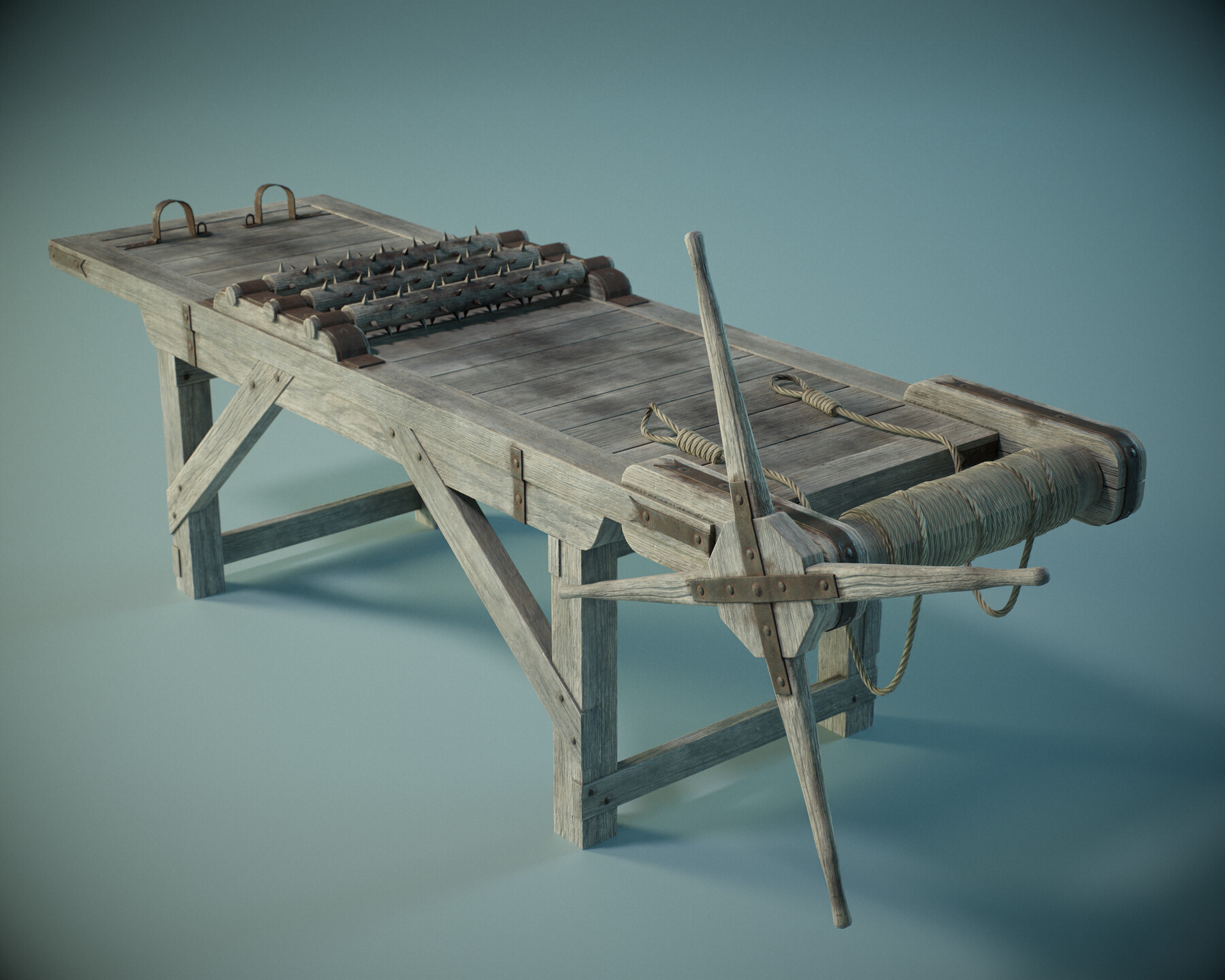 ArtStation - Medieval Torture Rack PBR | Game Assets