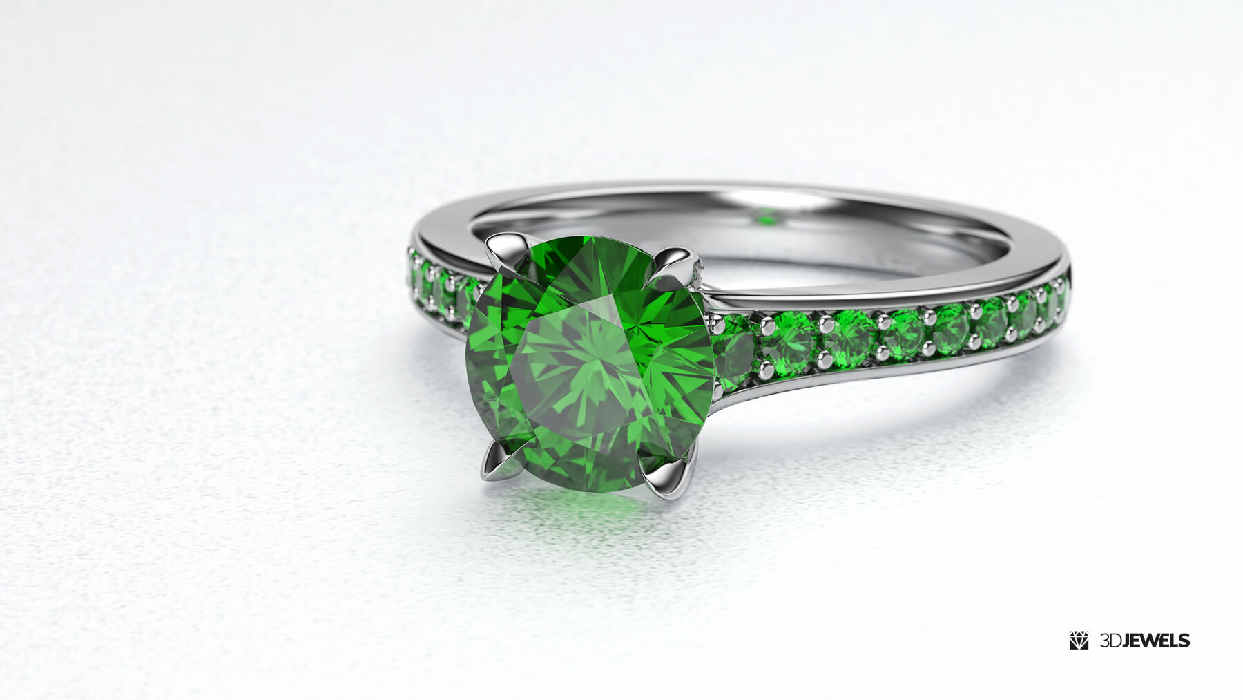 ArtStation - Bright Scene Setup for KeyShot 10 Jewelry 3D Rendering ...