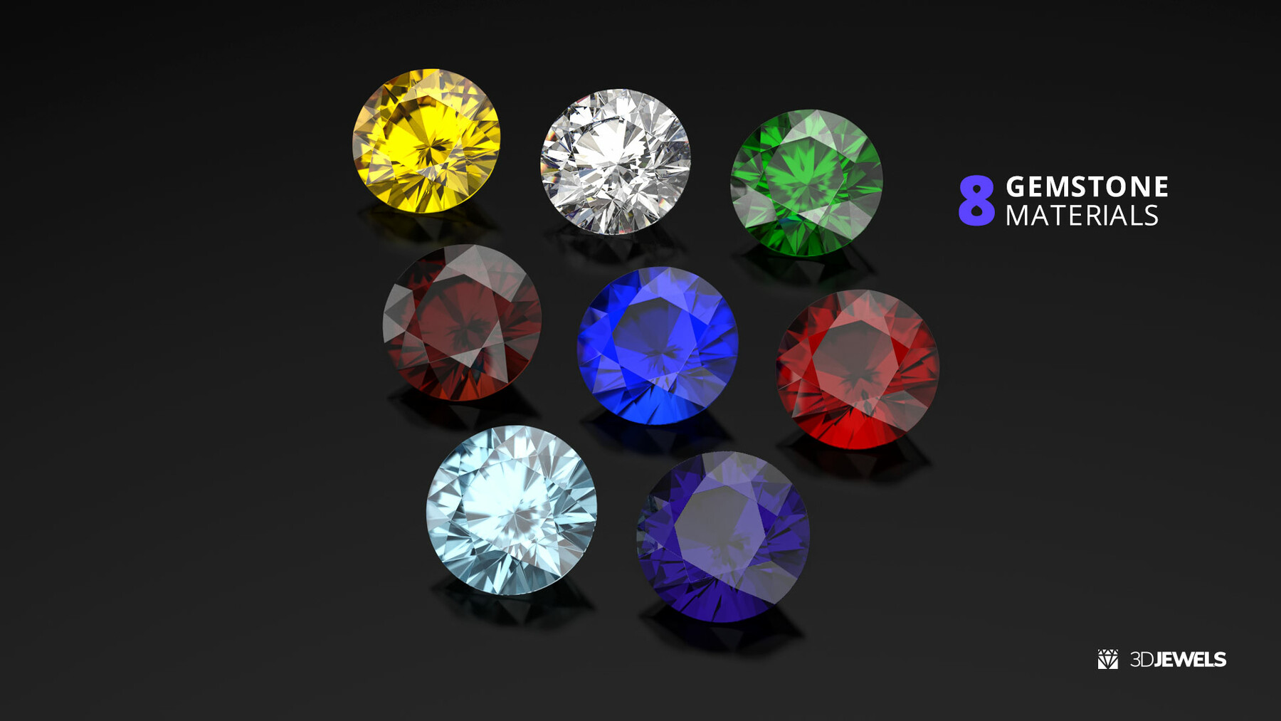 ArtStation - Bright Scene Setup for KeyShot 10 Jewelry 3D Rendering ...