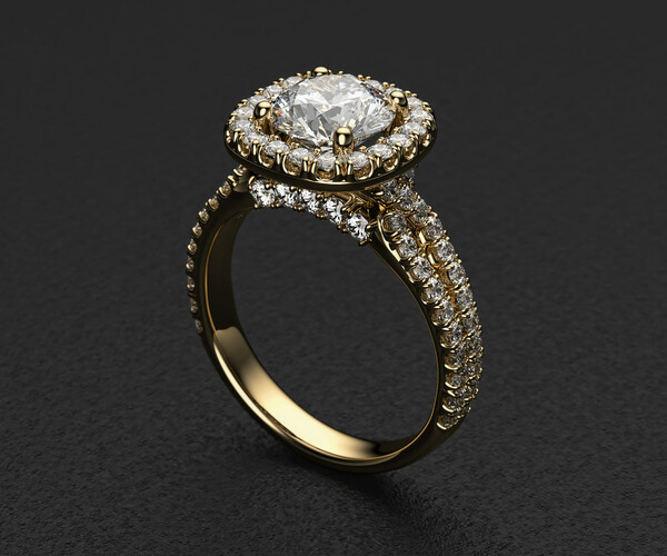 ArtStation - Bright Scene Setup for KeyShot 10 Jewelry 3D Rendering ...