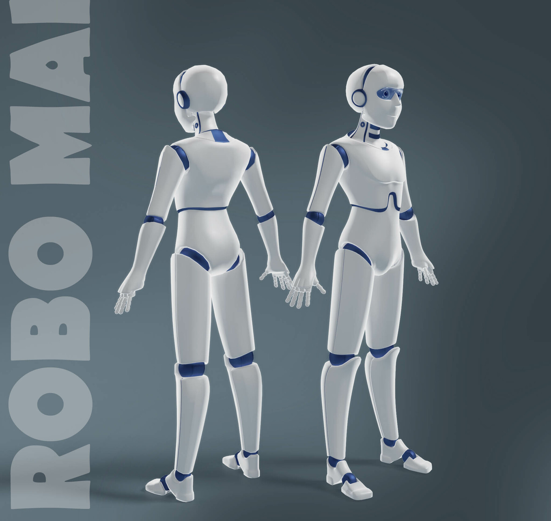 ArtStation - ROBO - MAN | Game Assets