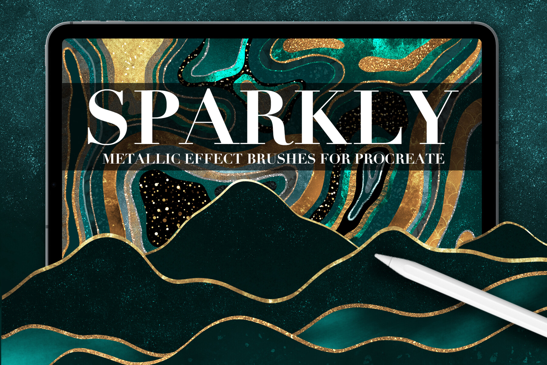 ArtStation - Sparkly Procreate Brush Set | Brushes