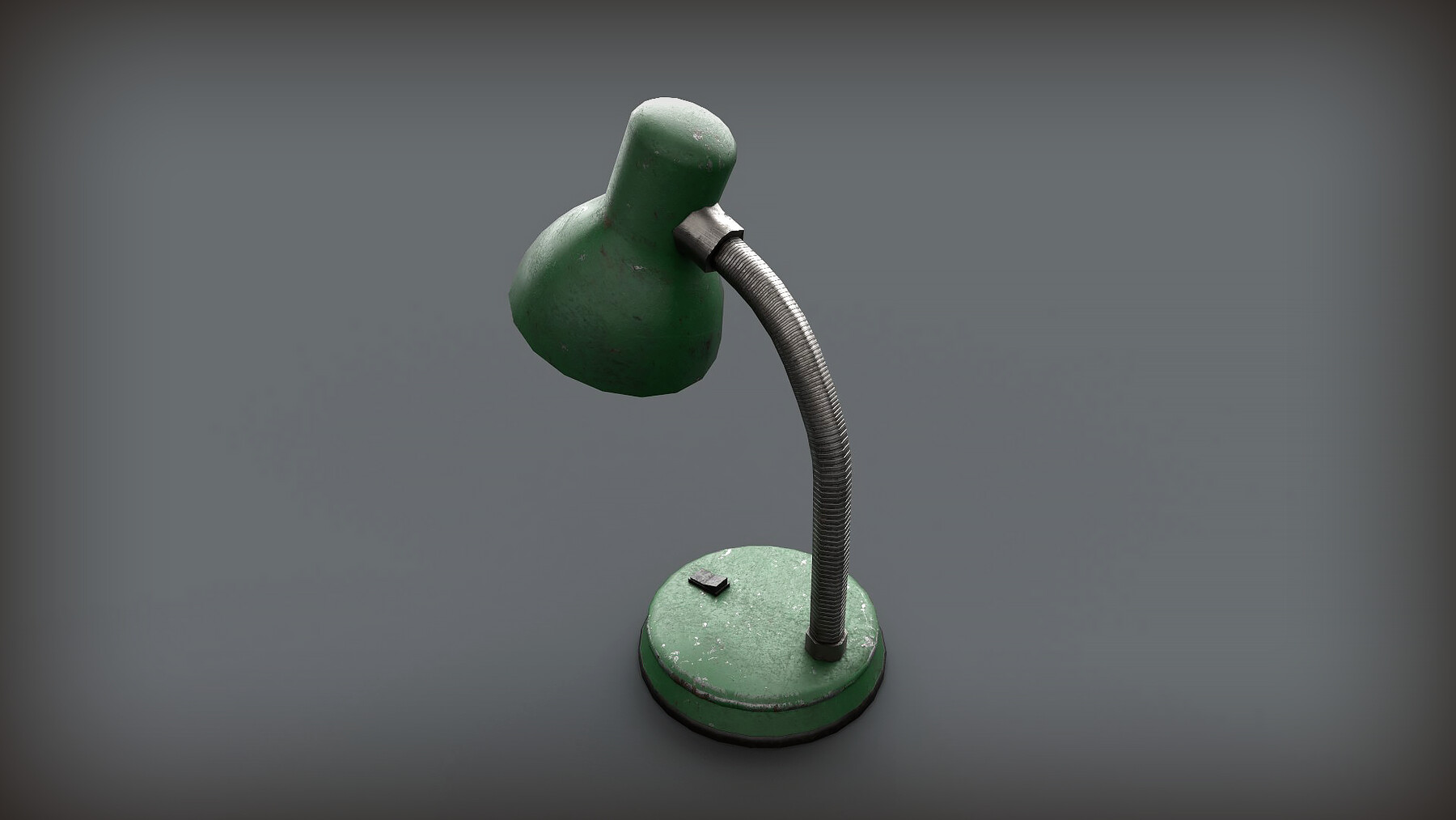 ArtStation - Old Retro Table Lamp Low Poly | Game Assets