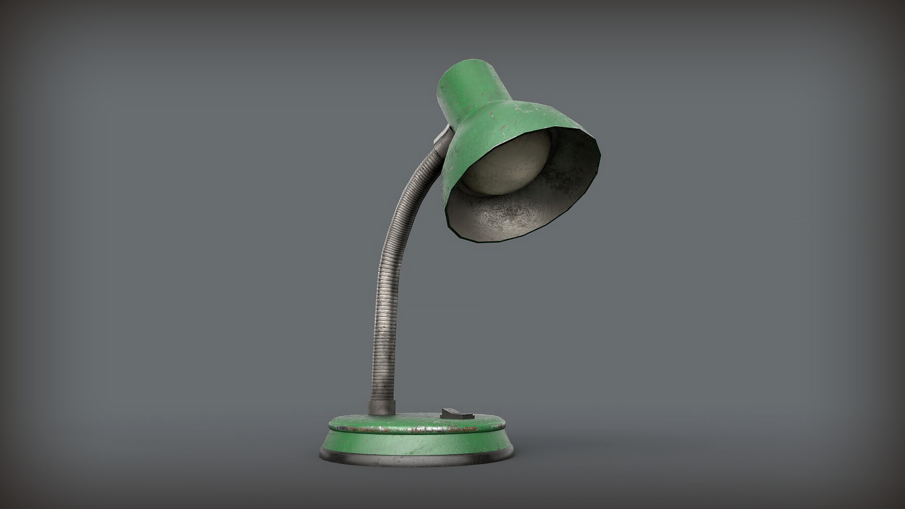 ArtStation - Old Retro Table Lamp Low Poly | Game Assets