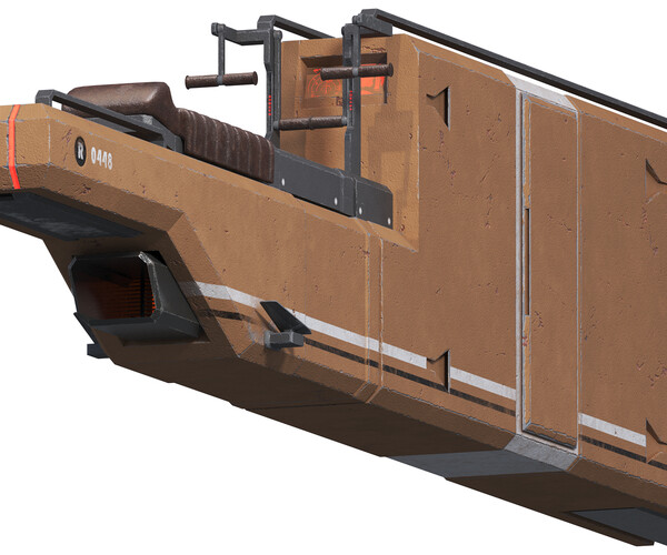 ArtStation - Speeder / hover flying bike | Game Assets