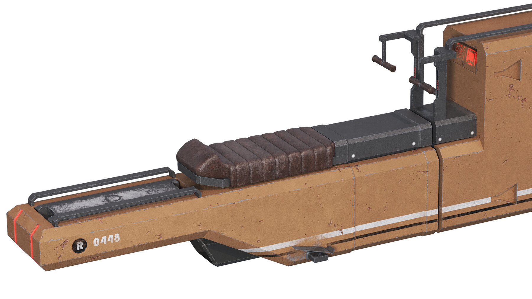 ArtStation - Speeder / hover flying bike | Game Assets