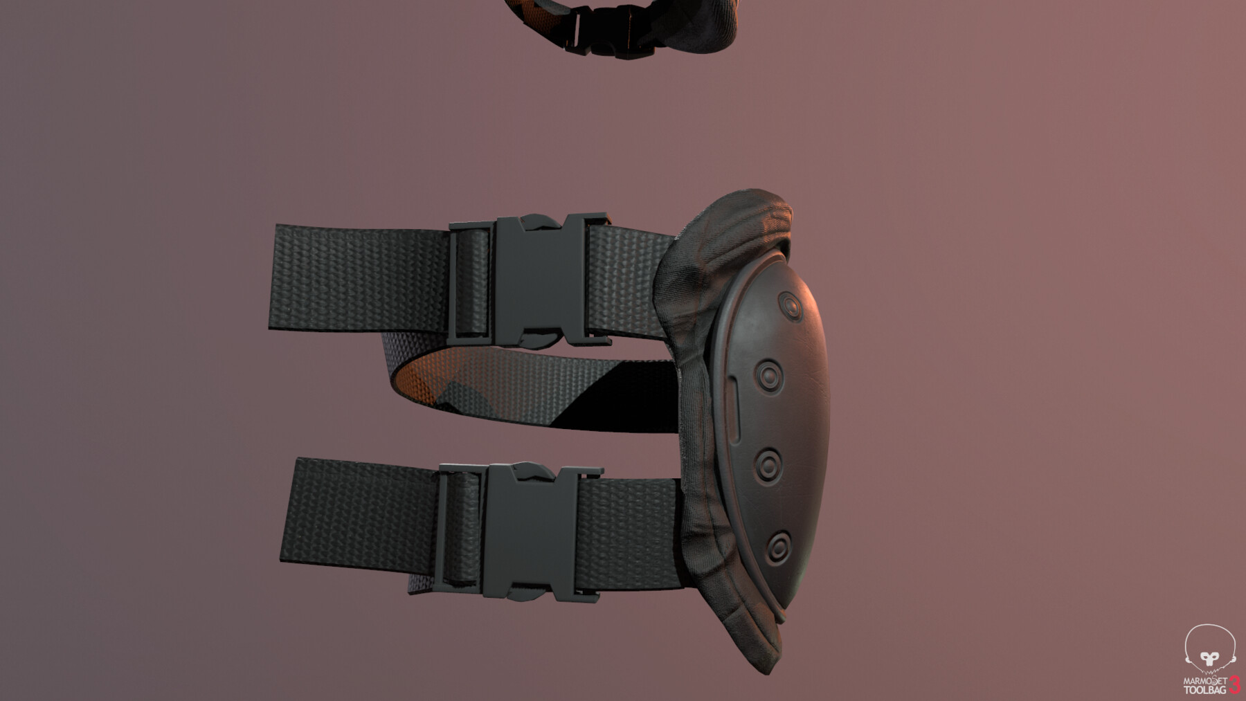 ArtStation - Knee Pad and Elbow Pad - PBR Game Ready | Game Assets