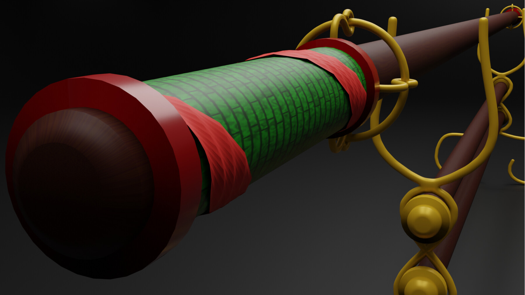 ArtStation - Wooden Baton | Game Assets