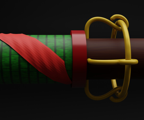 ArtStation - Wooden Baton | Game Assets