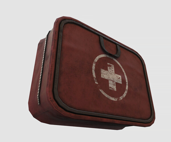 ArtStation - Medkit Low Poly | Game Assets