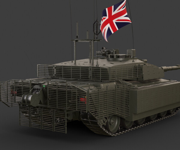 ArtStation - Challenger 2 TES | Game Assets