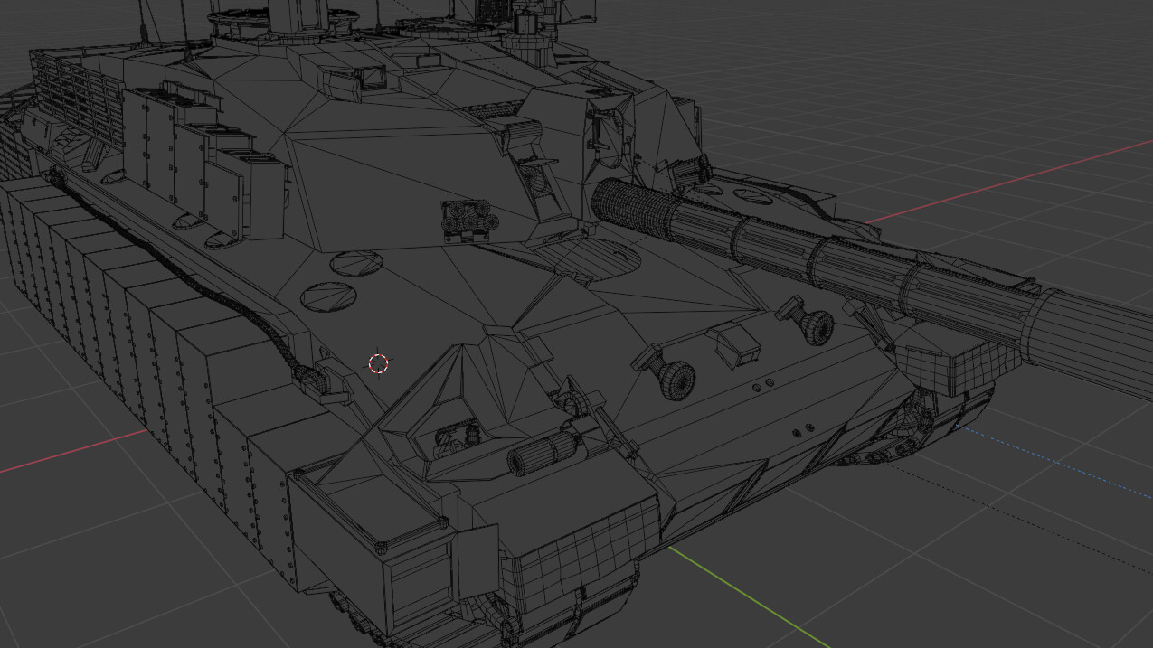 ArtStation - Challenger 2 TES | Game Assets
