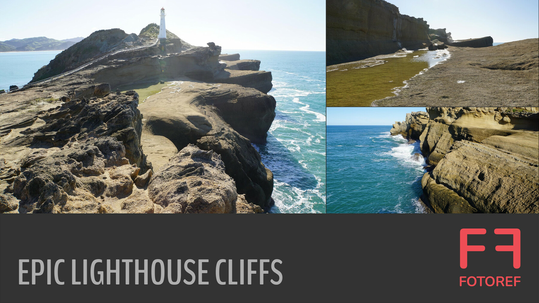 ArtStation - 316 photos of Epic Lighthouse Cliffs | Resources