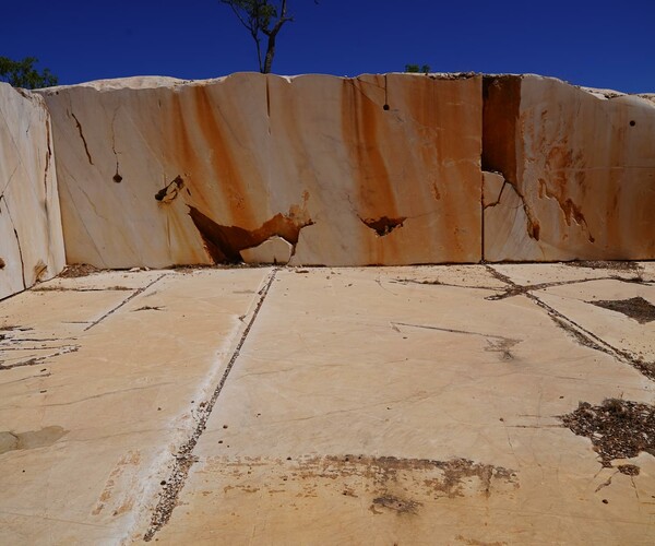 ArtStation - 160 photos of Abandoned Marble Quarry Cracked Mud Filled ...