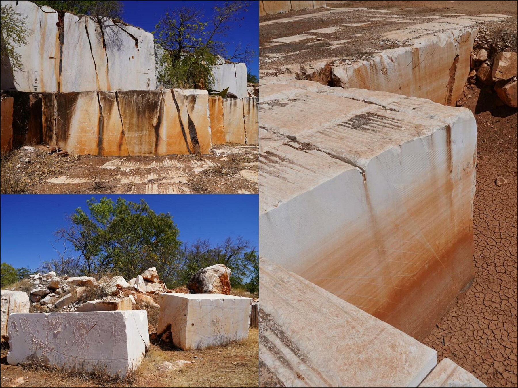 ArtStation - 160 photos of Abandoned Marble Quarry Cracked Mud Filled ...