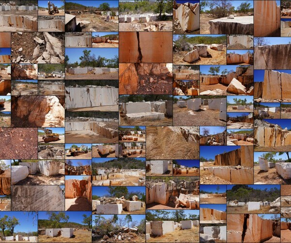 ArtStation - 160 photos of Abandoned Marble Quarry Cracked Mud Filled ...