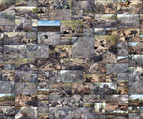 ArtStation - 326 photos of Pink Granite Rocks in Bush Savannah | Resources