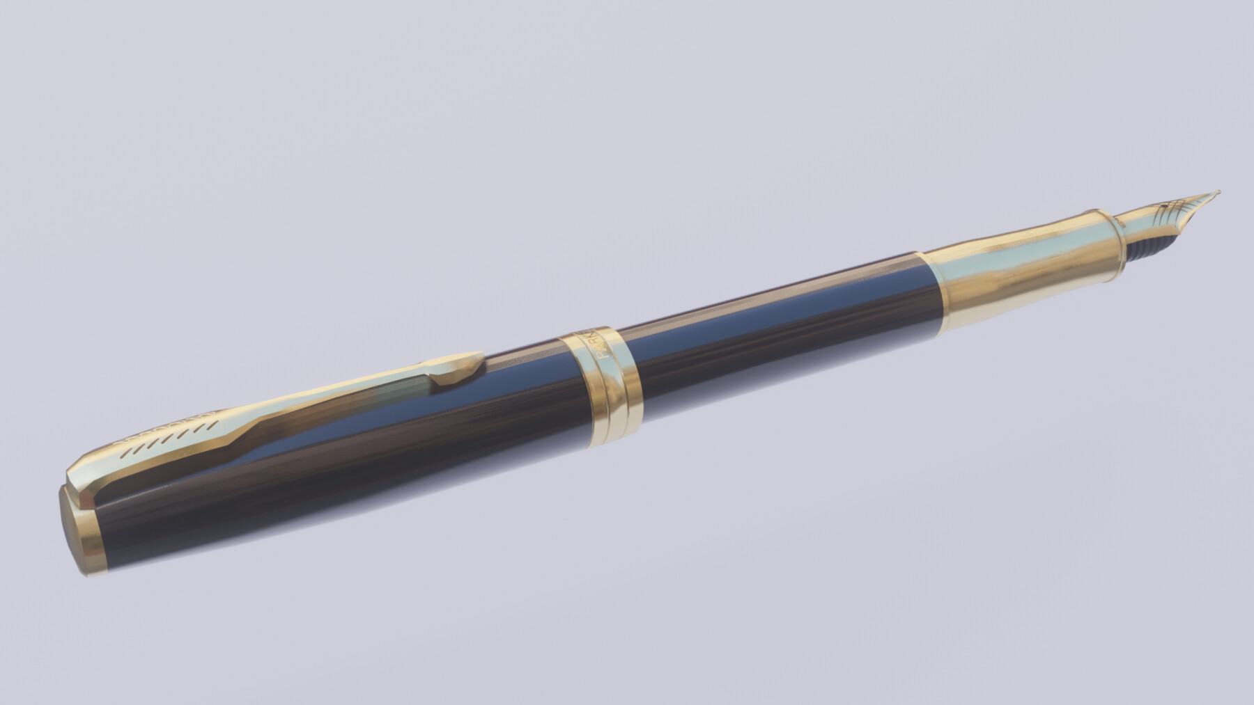 ArtStation - Parker Pen Low-poly 3D model | Game Assets