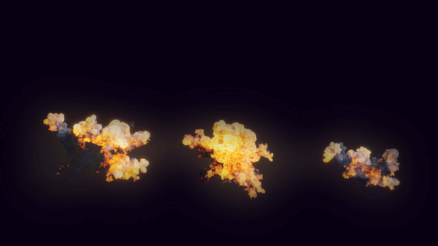ArtStation - Space Explosions Pack | Game Assets