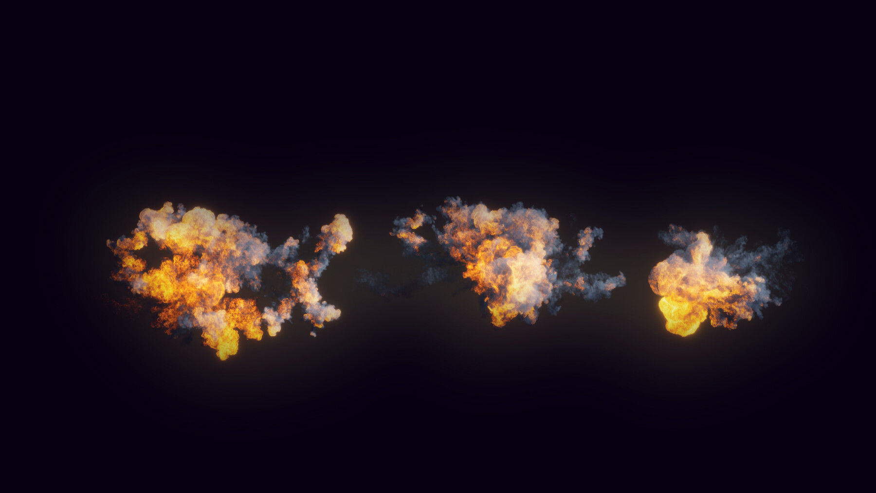 ArtStation - Space Explosions Pack | Game Assets