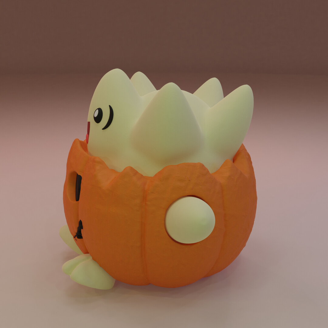 ArtStation - Halloween Pokemon - Togepi | Resources