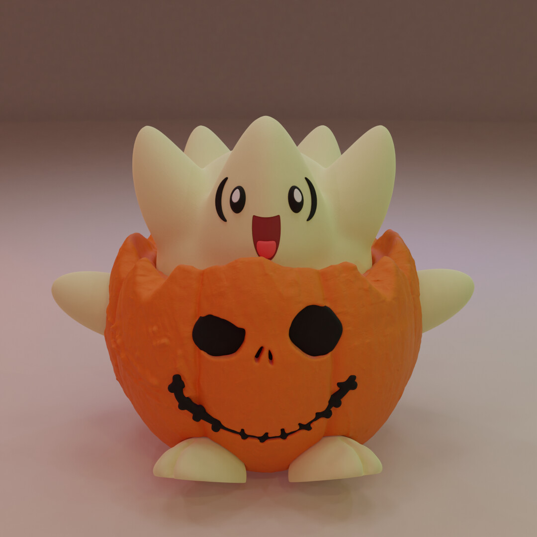 ArtStation - Halloween Pokemon - Togepi | Resources