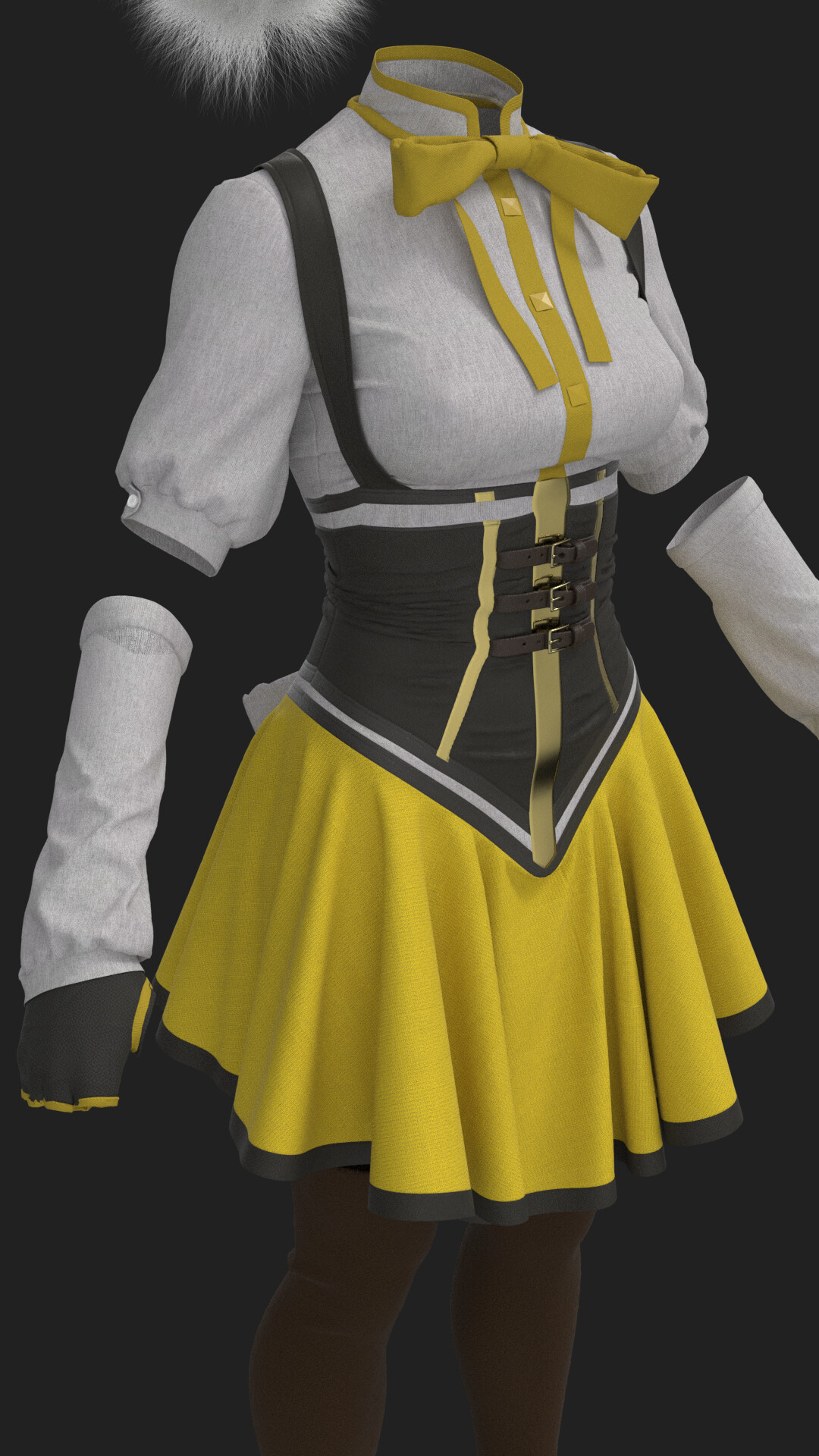 ArtStation - Fan-Art Mami Tomoe Marvelous Designer/Clo3d project + OBJ ...