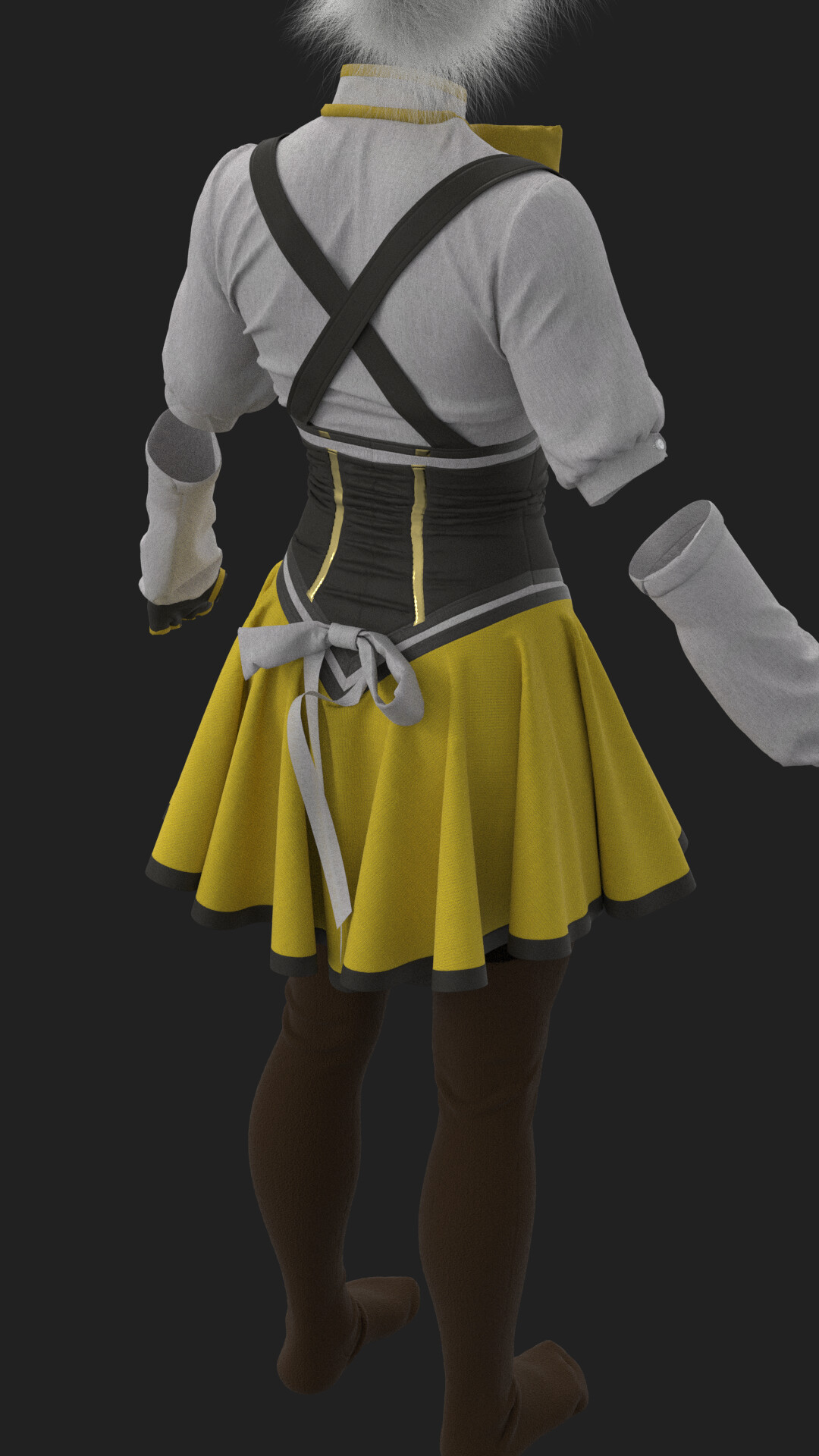ArtStation - Fan-Art Mami Tomoe Marvelous Designer/Clo3d project + OBJ ...