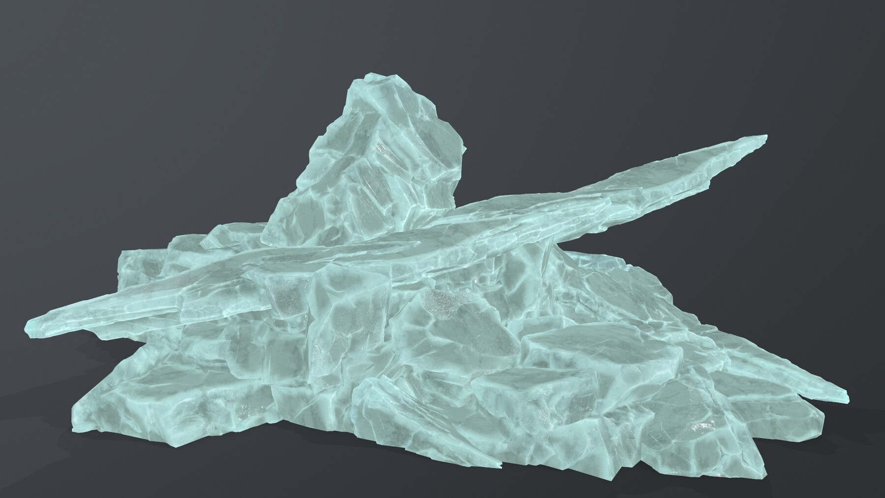 ArtStation - ice rocks | Game Assets