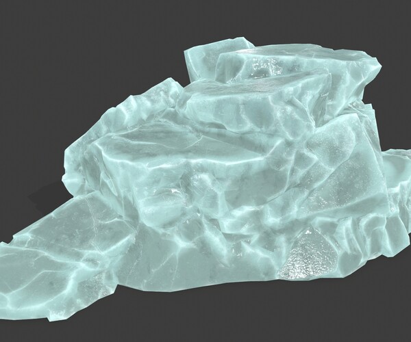 ArtStation - ice rocks | Game Assets