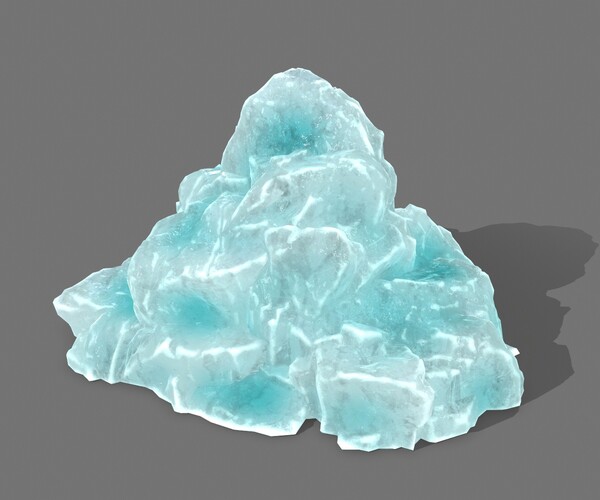 ArtStation - Icy Rock Set | Game Assets