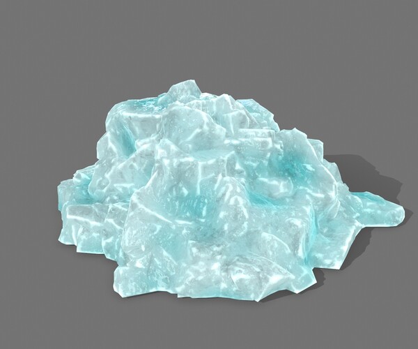 ArtStation - Icy Rock Set | Game Assets