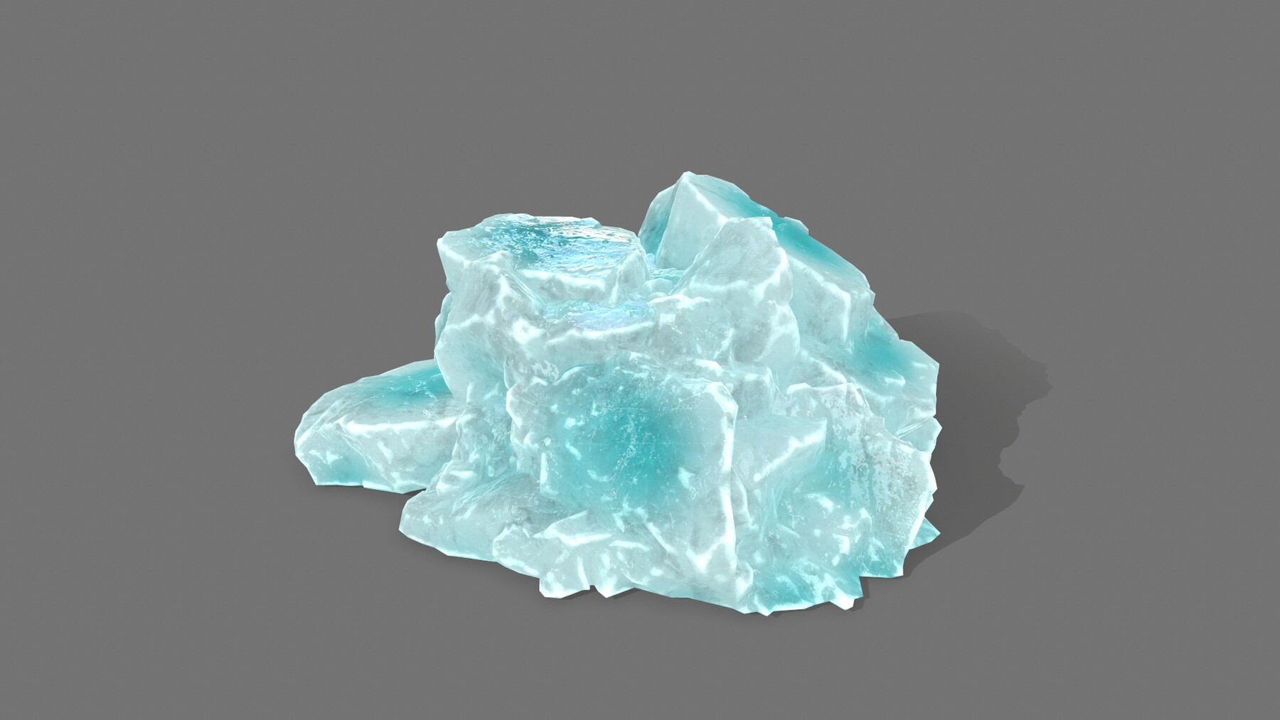 ArtStation - Icy Rock Set | Game Assets